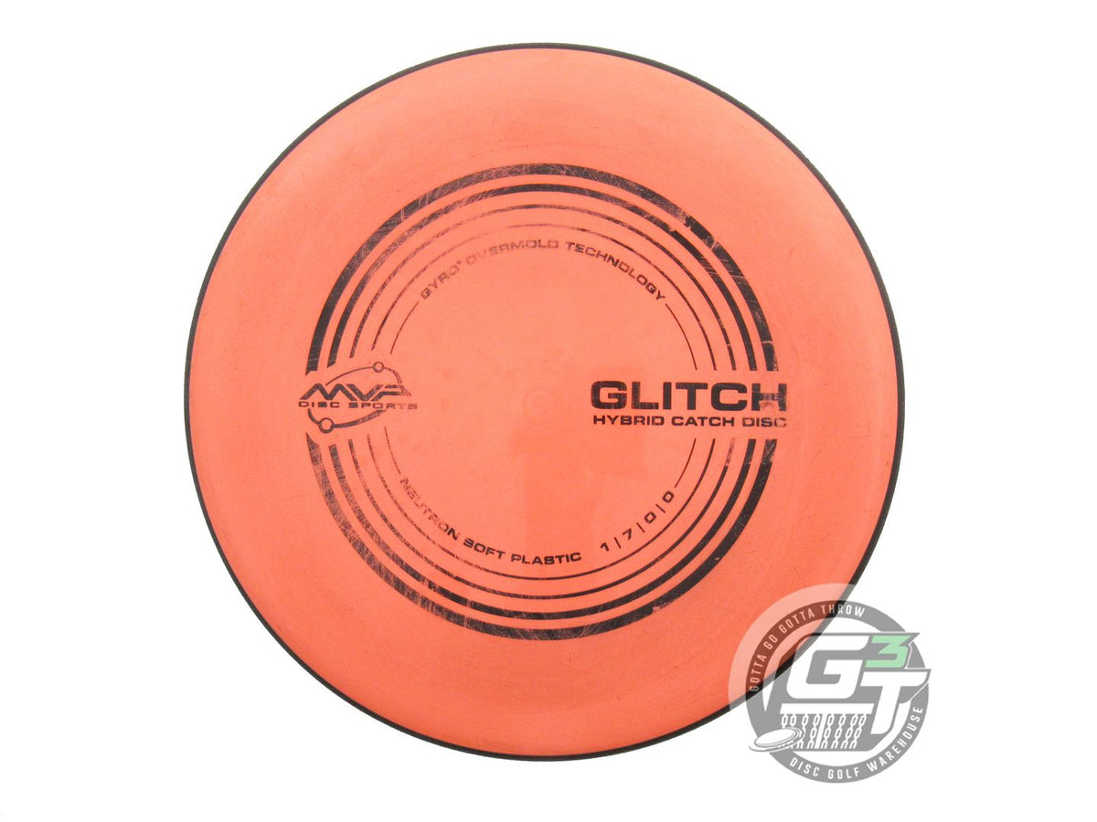 USED MVP Disc Sports Neutron Soft Glitch 146g Coral Putter Golf Disc ...