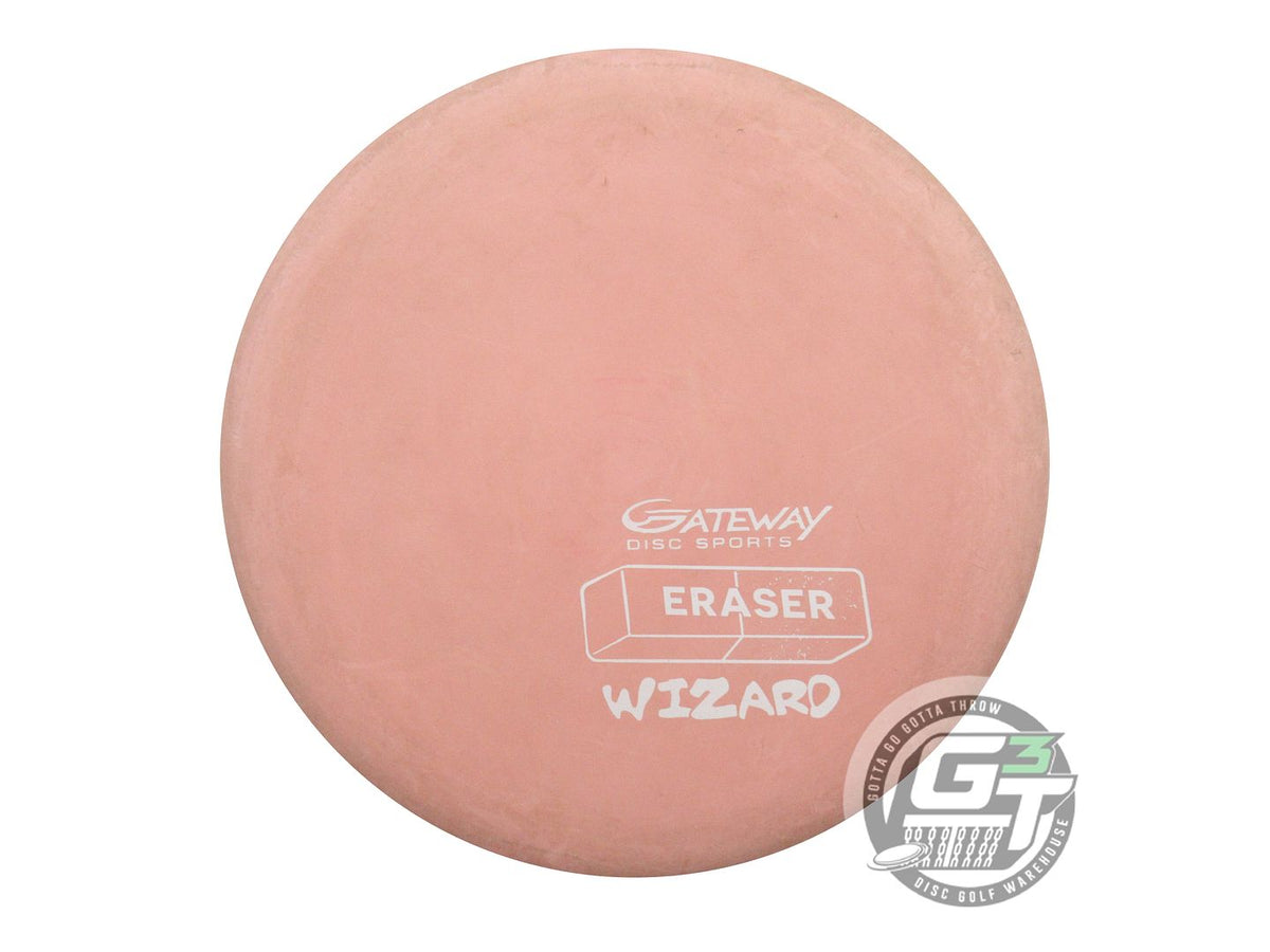 USED Gateway Eraser Wizard 175g Peach White Stamp Putter Golf Disc ...