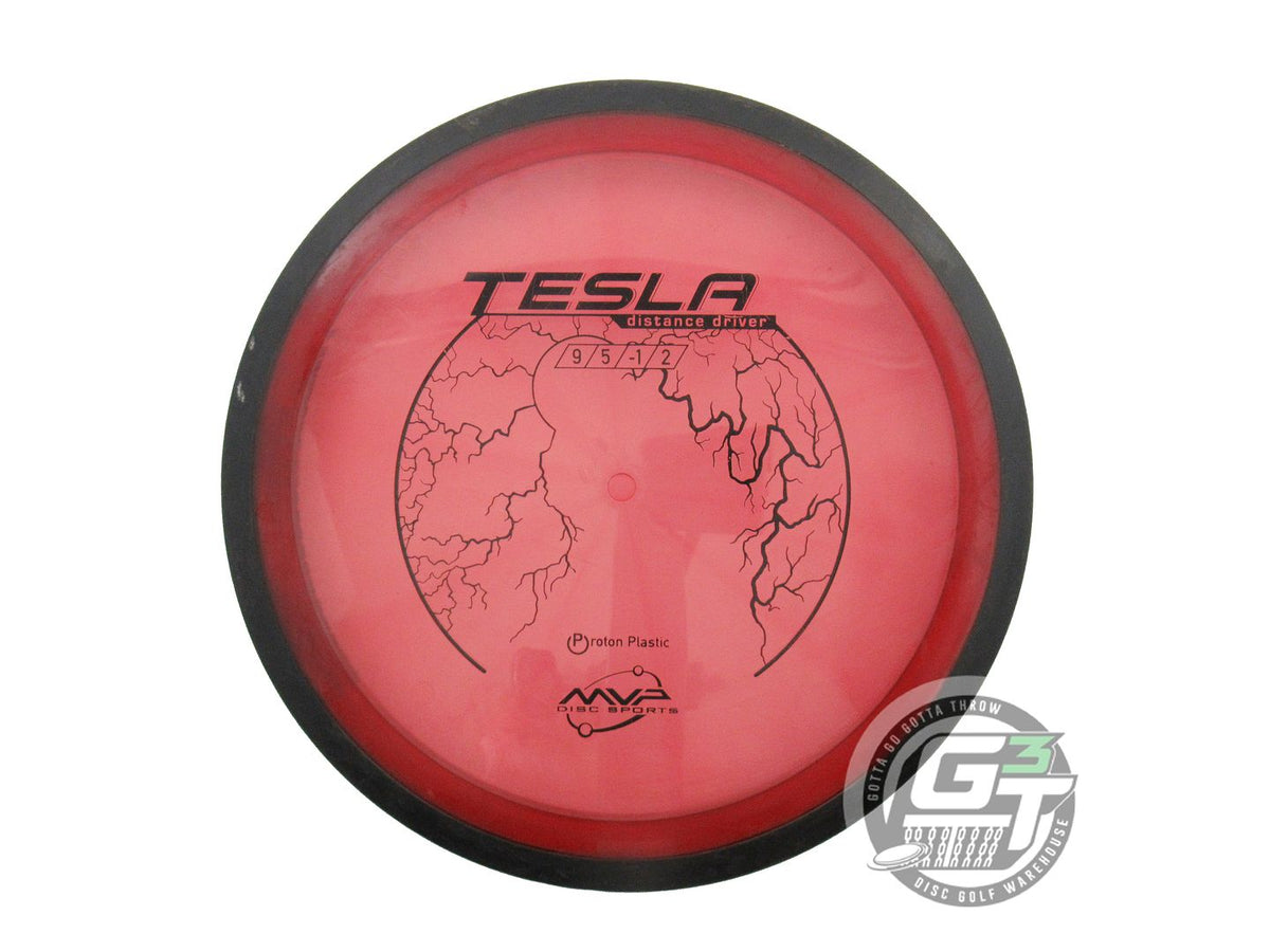 USED MVP Disc Sports Proton Tesla 173g Red Distance Driver Golf Disc ...