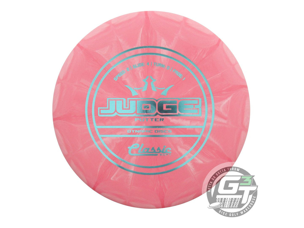 Dynamic Discs Classic Soft Burst Judge Putter Golf Disc (Individually ...
