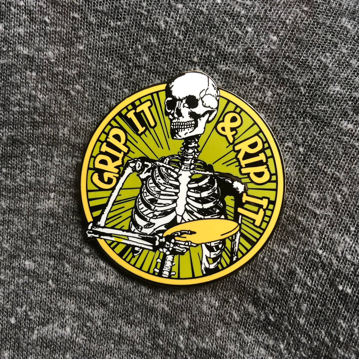 Grip It & Rip It Disc Golf Pin – Gotta Go Gotta Throw Disc Golf Warehouse