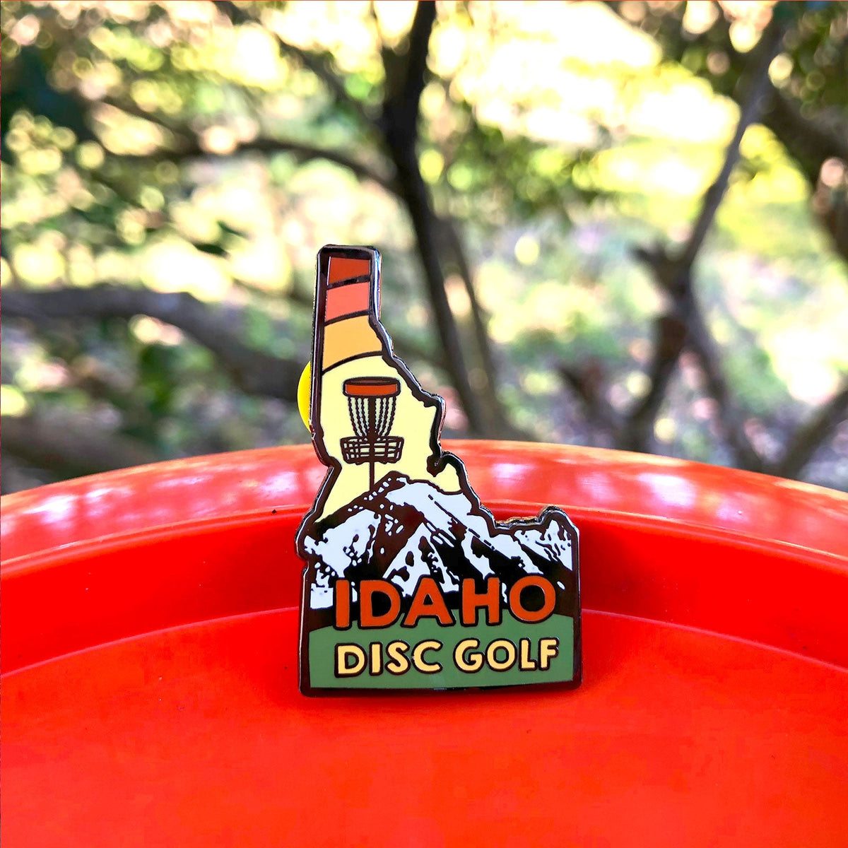 Idaho Disc Golf Pin – Gotta Go Gotta Throw