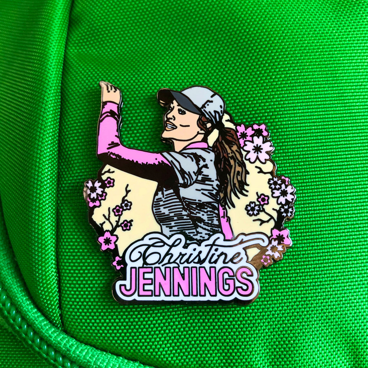 Christine Jennings Disc Golf Pin - Series 1 – Gotta Go Gotta Throw Disc ...