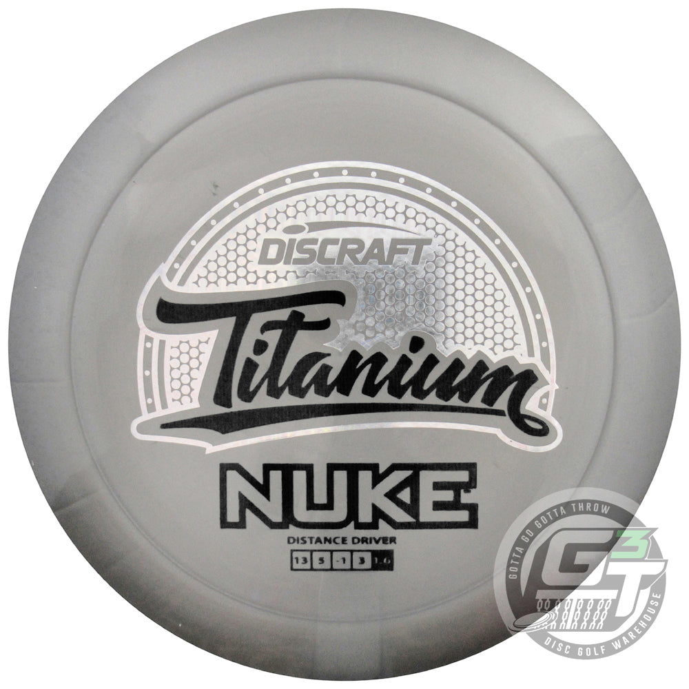 Discraft Titanium Nuke Distance Driver Golf Disc– Gotta Go Gotta Throw