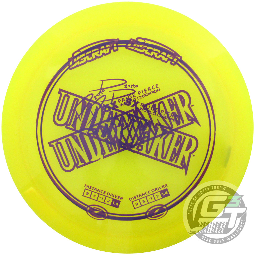 Discraft Misprint Elite Z Undertaker Distance Driver Golf Disc – Gotta ...