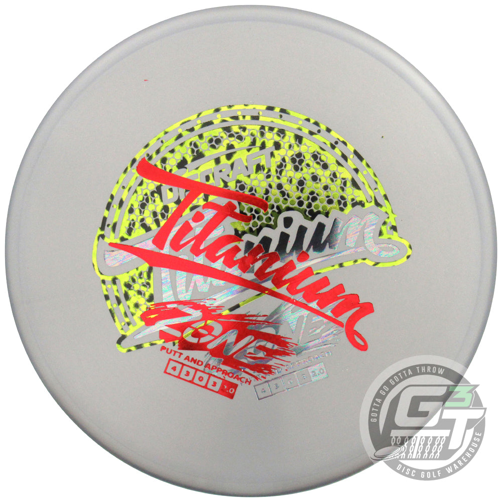 Discraft Misprint Titanium Zone Putter Golf Disc – Gotta Go Gotta Throw ...