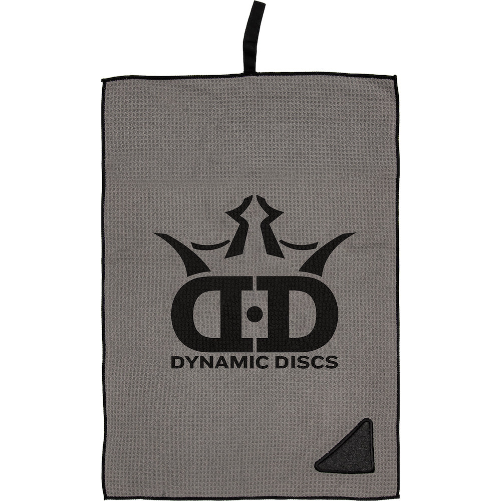 Dynamic Discs DD Logo Microfiber Waffle Weave Scrubbing Disc Golf Towe ...