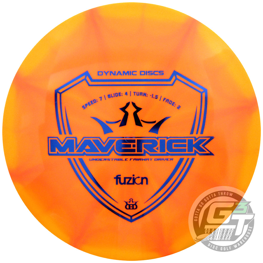 Dynamic Discs Fuzion Burst Maverick Fairway Driver Golf Disc – Gotta Go ...