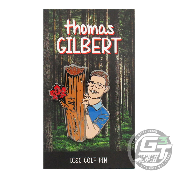 Disc Golf Pins Thomas Gilbert Series 1 Enamel Disc Golf Pin – Gotta Go ...