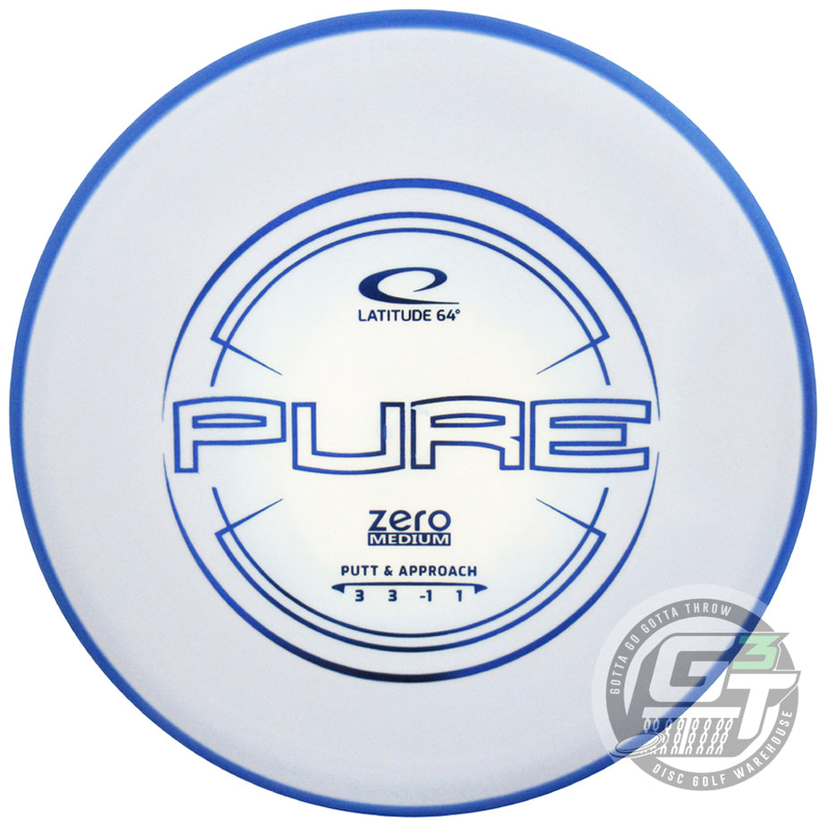 Latitude 64 Zero Medium Orbit Pure Putter Golf Disc – Gotta Go Gotta Throw