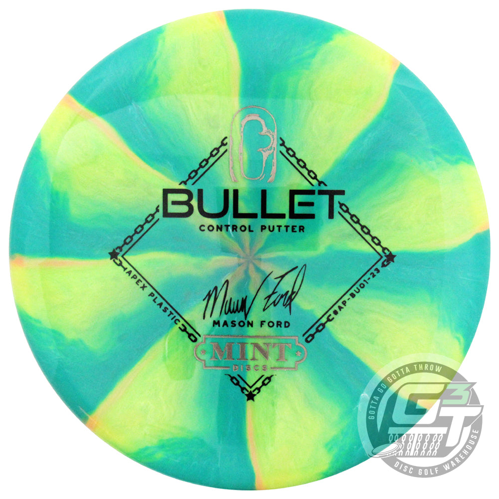 Mint Discs Mason Ford Signature Swirly Apex Bullet Putter Golf Disc ...