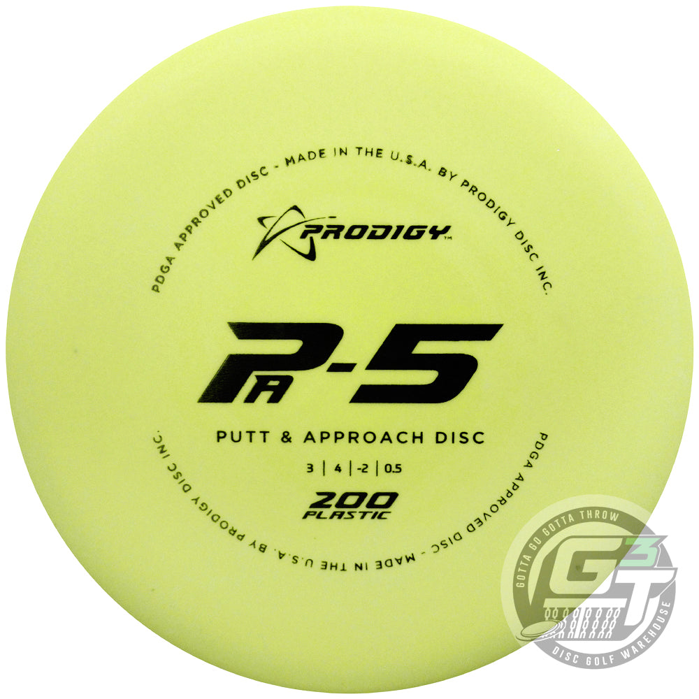 Prodigy 2 Series PA-5 Putter Golf Disc – Gotta Go Gotta Throw Disc Golf ...
