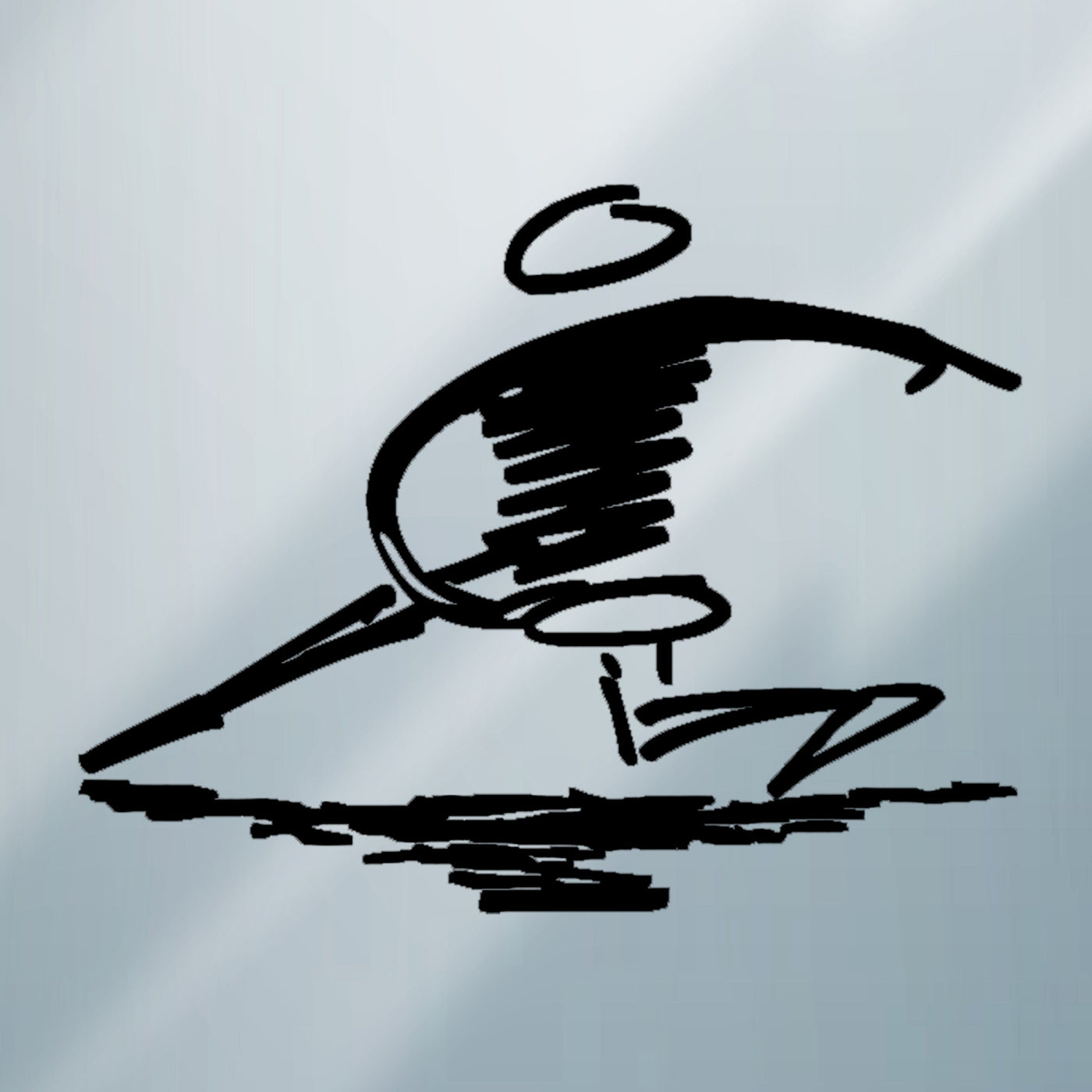 Disc Player Sports Thrower Logo Vinyl Decal Sticker– Gotta Go Gotta Throw