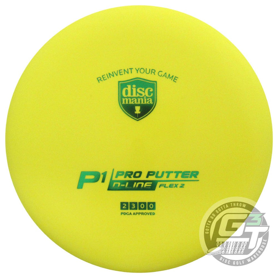 Discmania Originals D-Line Flex 2 P1 Putter Golf Disc – Gotta Go Gotta ...