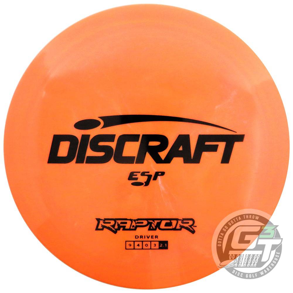 Discraft ESP Raptor Distance Driver Golf Disc– Gotta Go Gotta Throw