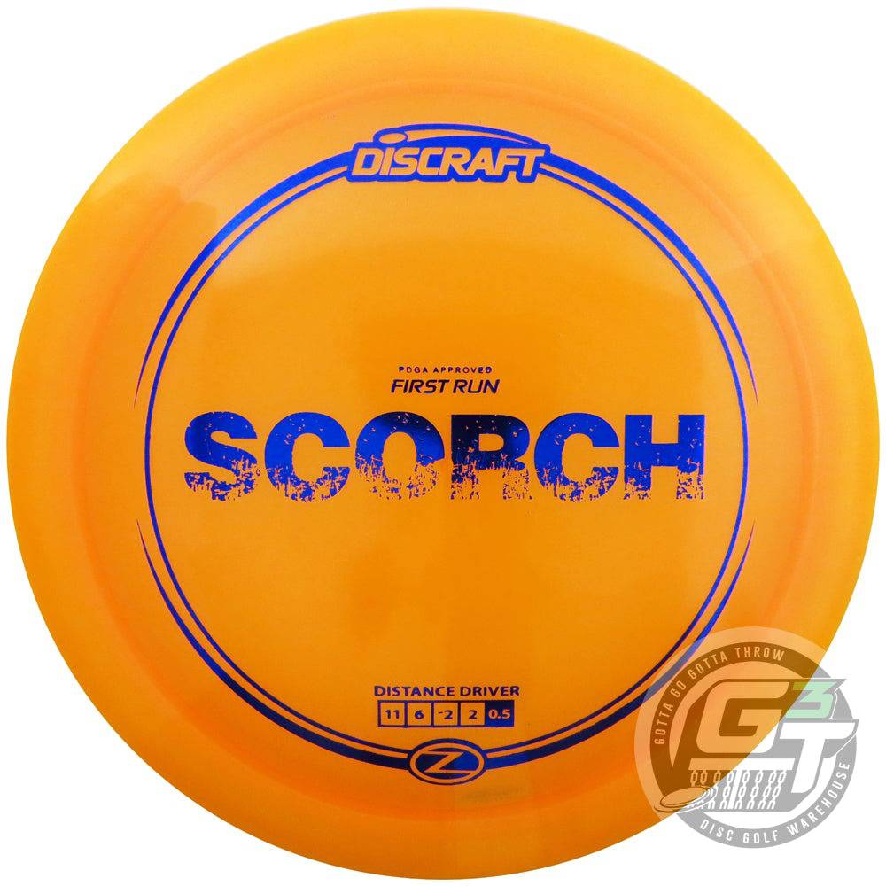 Discraft First Run Elite Z Scorch Distance Driver Golf Disc – Gotta Go ...