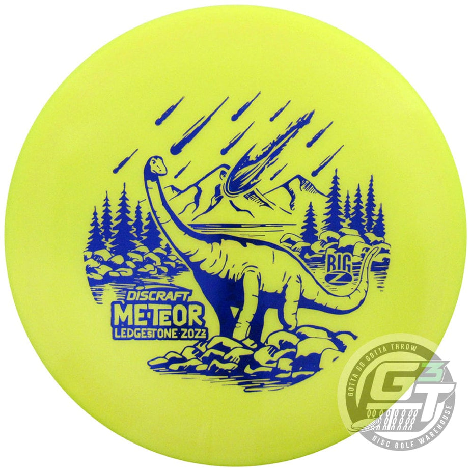 Discraft Limited Edition 222 Ledgestone Open Big Z Meteor Midrange Golf ...