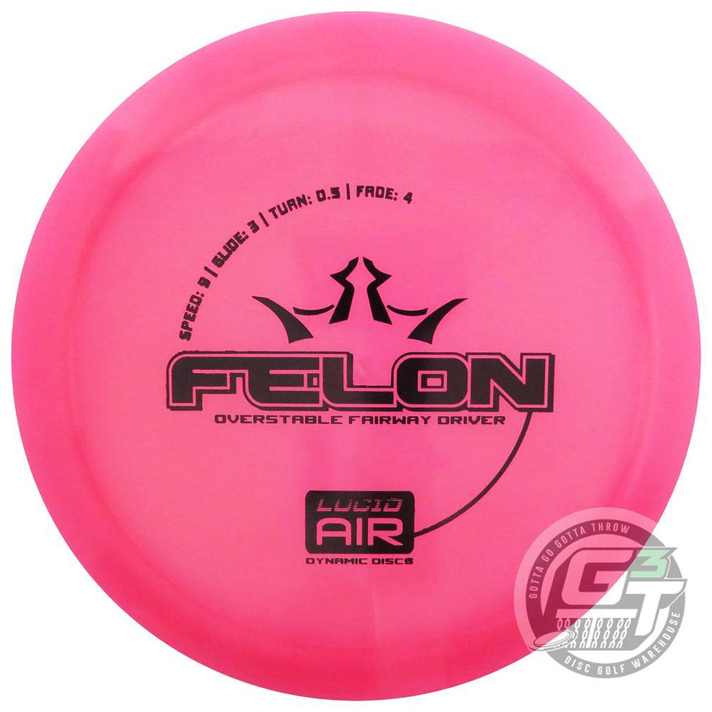 Dynamic Discs Lucid AIR Felon Fairway Driver Golf Disc – Gotta Go Gotta ...