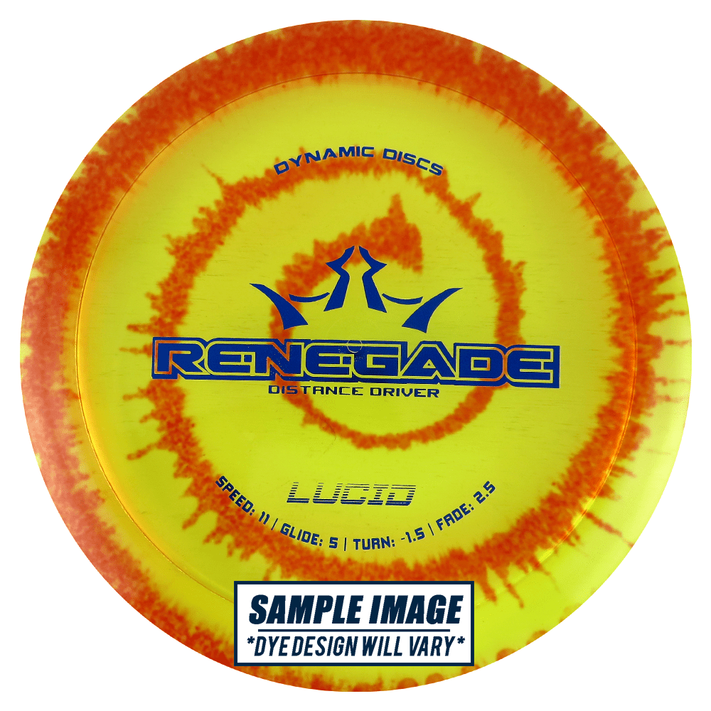 Dynamic Discs MyDye Lucid Renegade Distance Driver Golf Disc – Gotta Go ...
