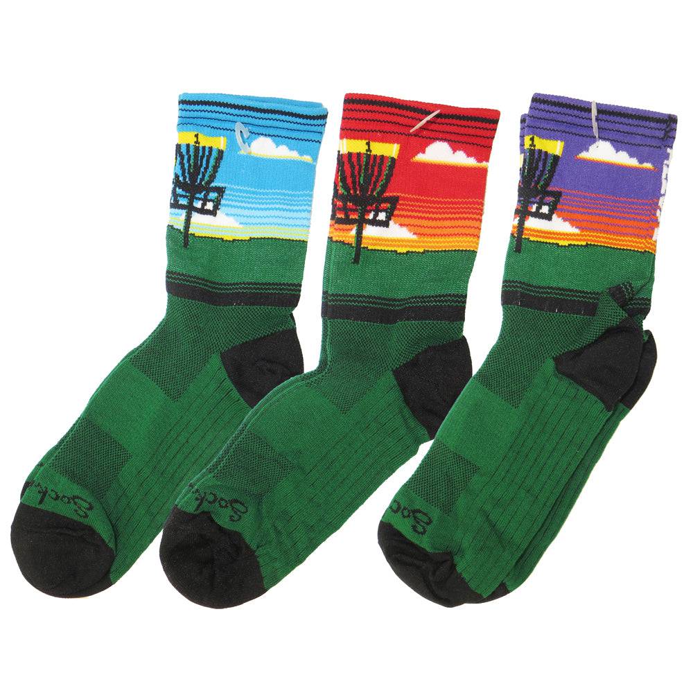 Innova Sunset Performance Disc Golf Socks – Gotta Go Gotta Throw
