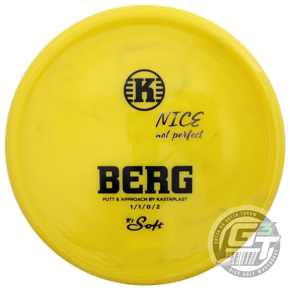 Kastaplast Factory Second K1 Soft Berg Putter Golf Disc – Gotta Go ...