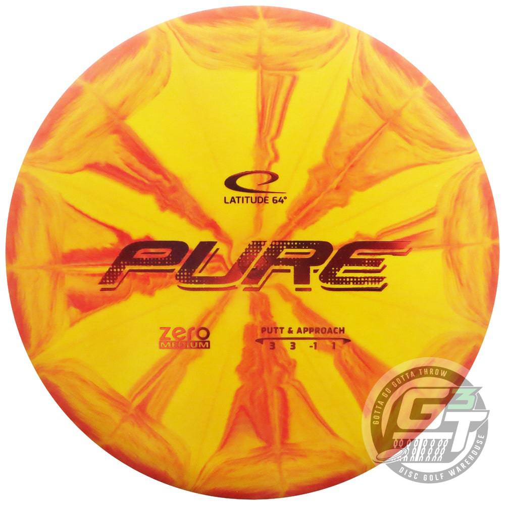 Latitude 64 Zero Medium Burst Pure Putter Golf Disc – Gotta Go Gotta ...