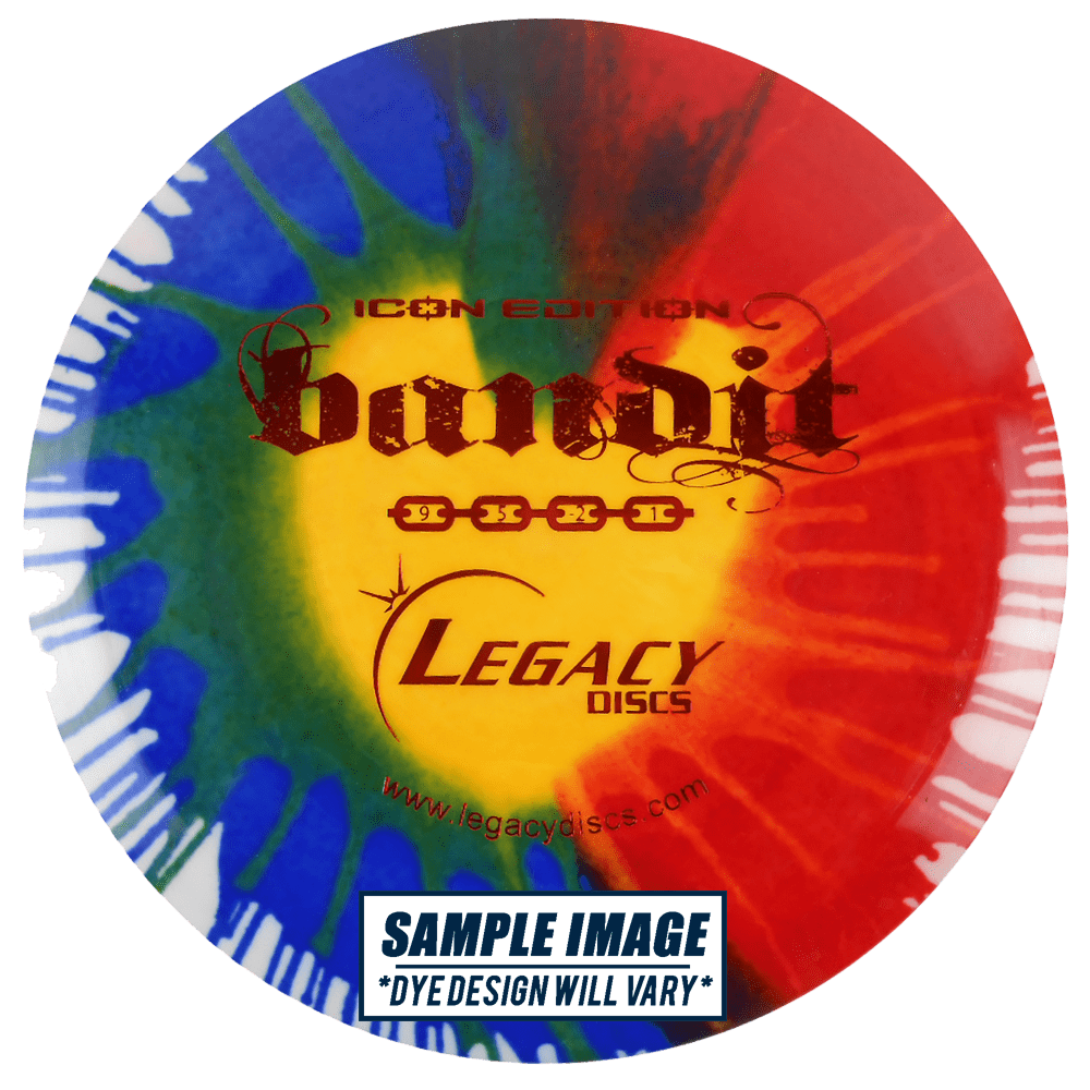Legacy Tie-Dye Icon Edition Bandit Fairway Driver Golf Disc – Gotta Go ...