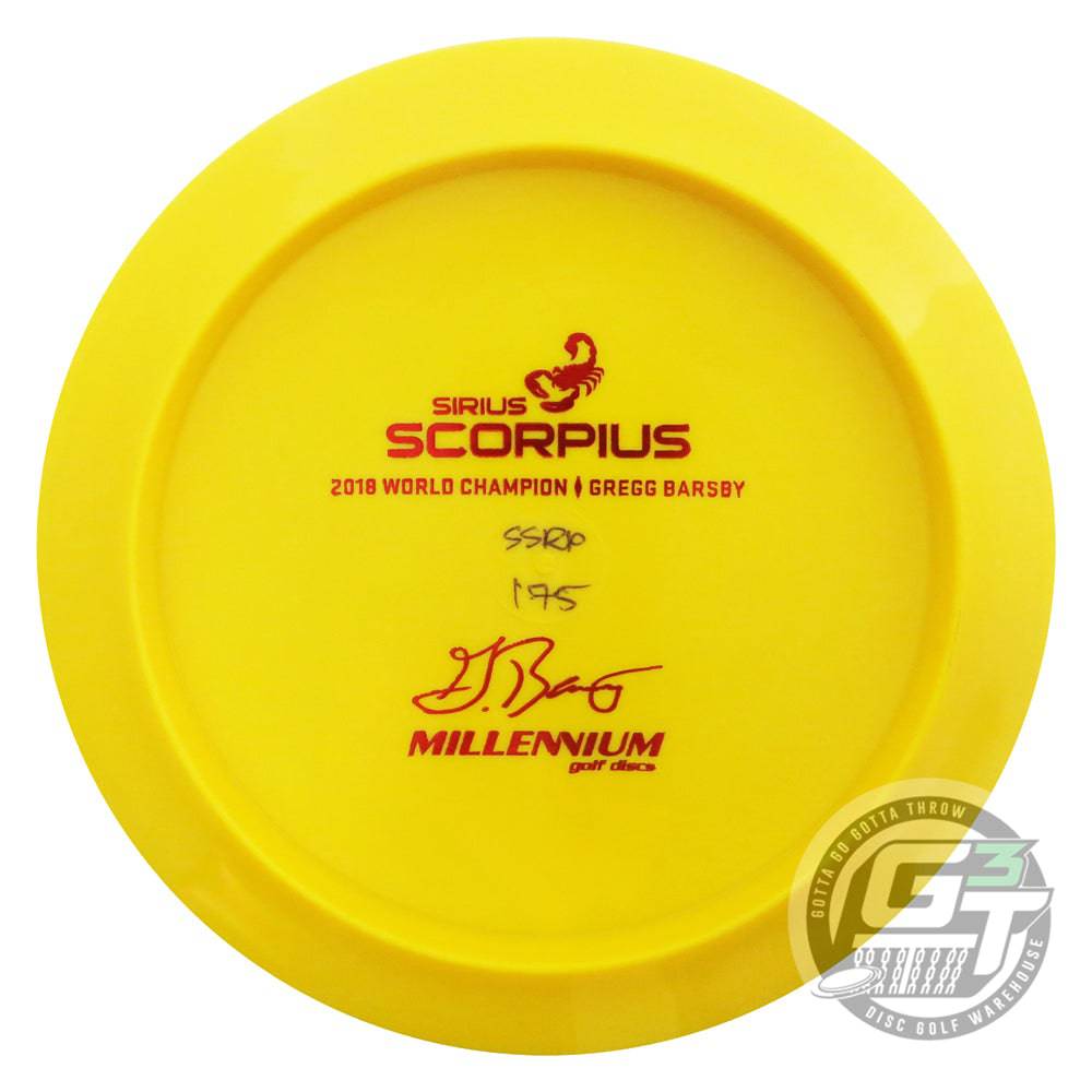 Millennium Bottom Stamp Gregg Barsby Signature Sirius Scorpius Distance ...