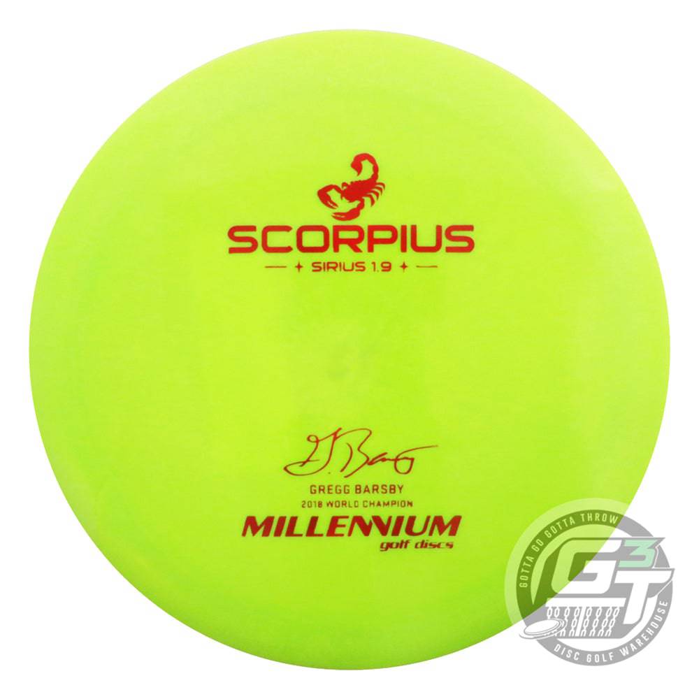 Millennium Limited Edition Signature Gregg Barsby Sirius Scorpius Dist ...