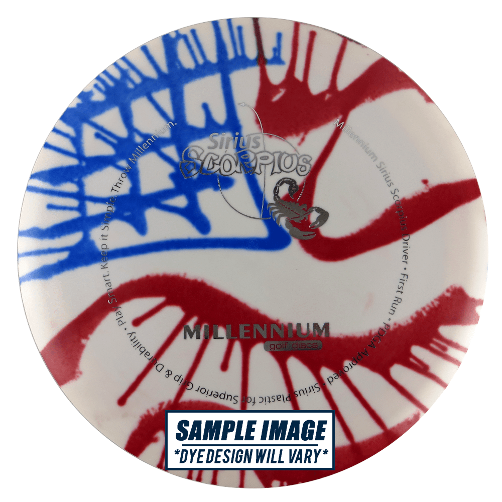 Millennium Tie-Dye Sirius Scorpius Distance Driver Golf Disc – Gotta Go ...