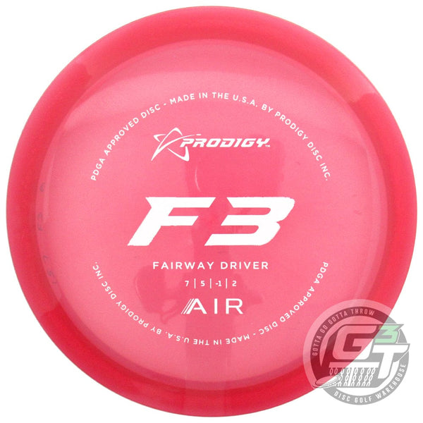 Prodigy AIR Series F3 Fairway Driver Golf Disc – Gotta Go Gotta Throw