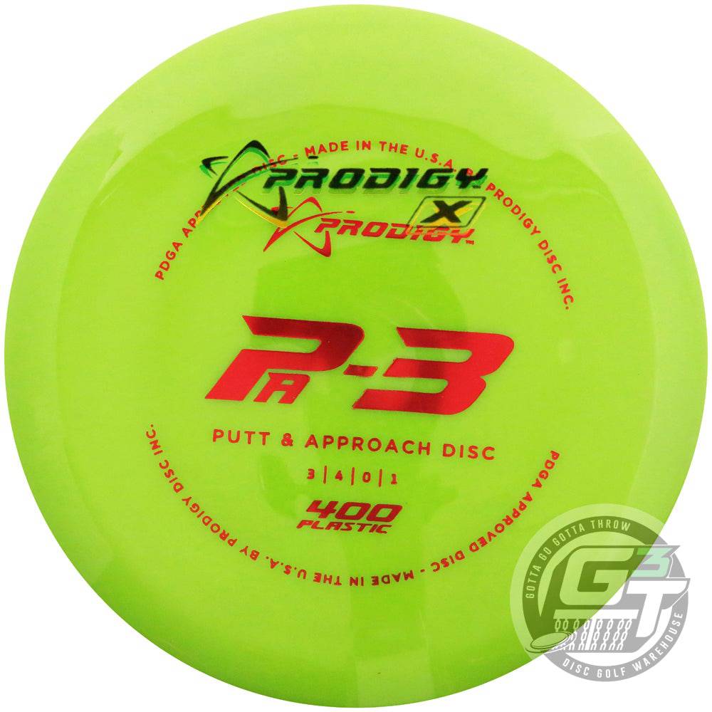 Prodigy Factory Second 400 Series PA-3 Putter Golf Disc – Gotta Go ...