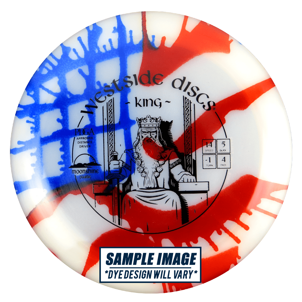 Westside MyDye Moonshine Glow VIP King Distance Driver Golf Disc ...