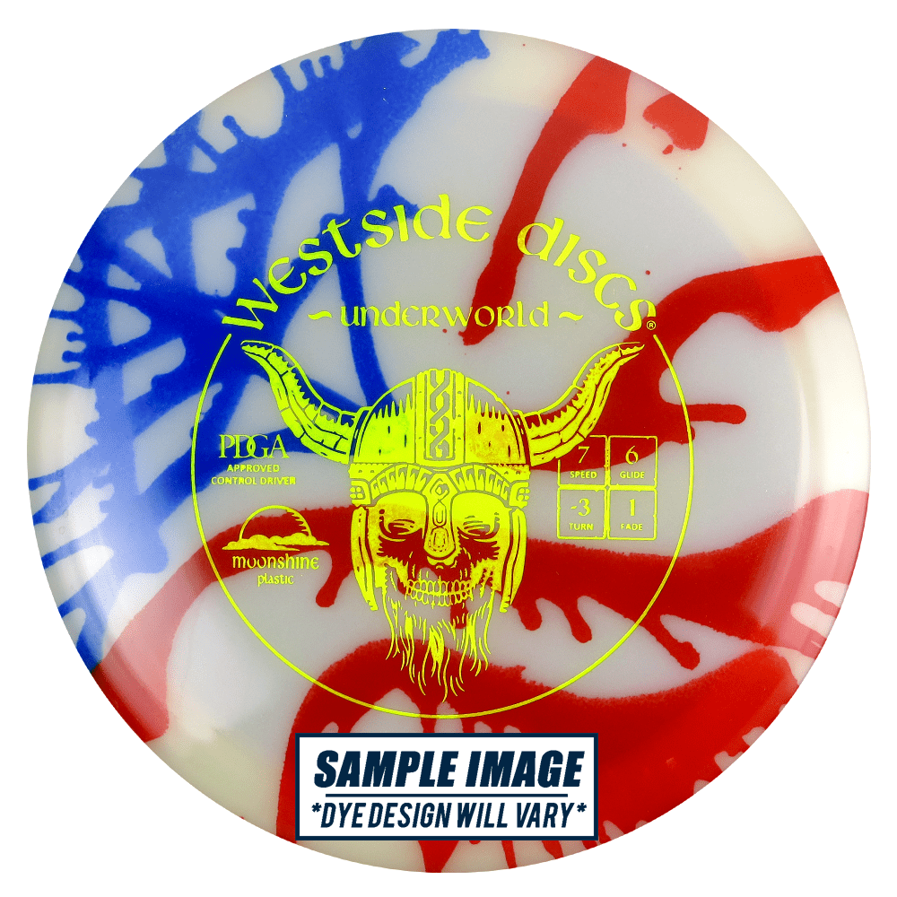 Westside MyDye Moonshine Glow VIP Underworld Fairway Driver Golf Disc ...