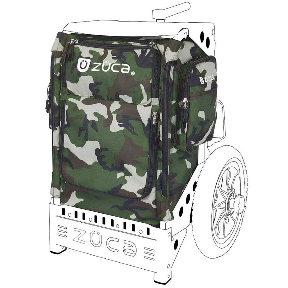 ZUCA Backpack Cart Trekker Disc Golf Bag – Gotta Go Gotta Throw Disc ...